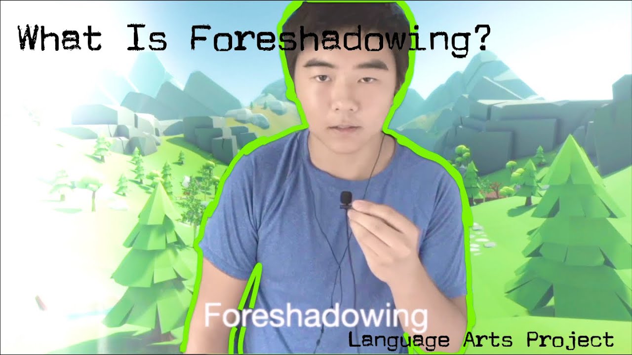 What Is Foreshadowing? - Language Arts Project - YouTube