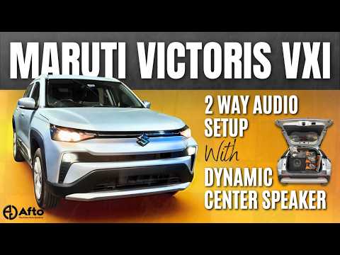 MARUTI VICTORIS VXI – 2 Way Audio Setup With Dynamic Center Speaker #afto #cbe #marutivictoriosvxi