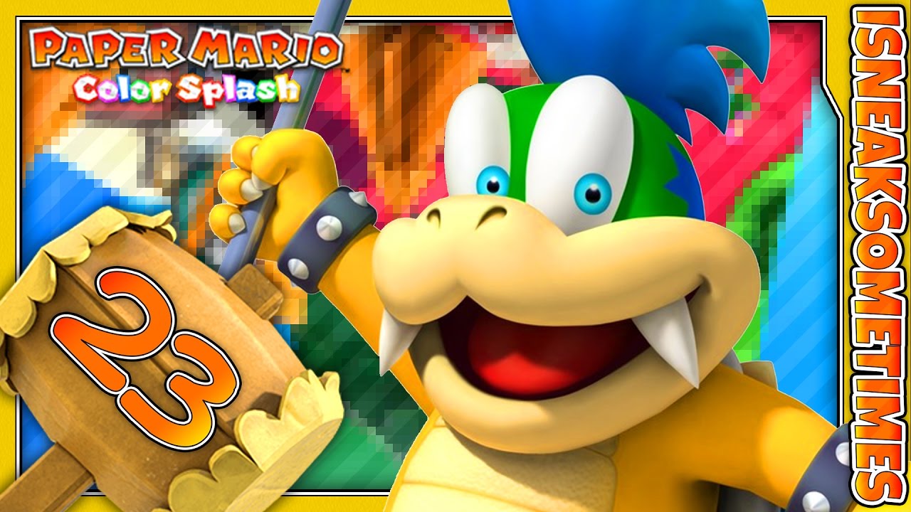Paper Mario: Color Splash • Part 23 Cooking Mario • Nintendo Wii U ...
