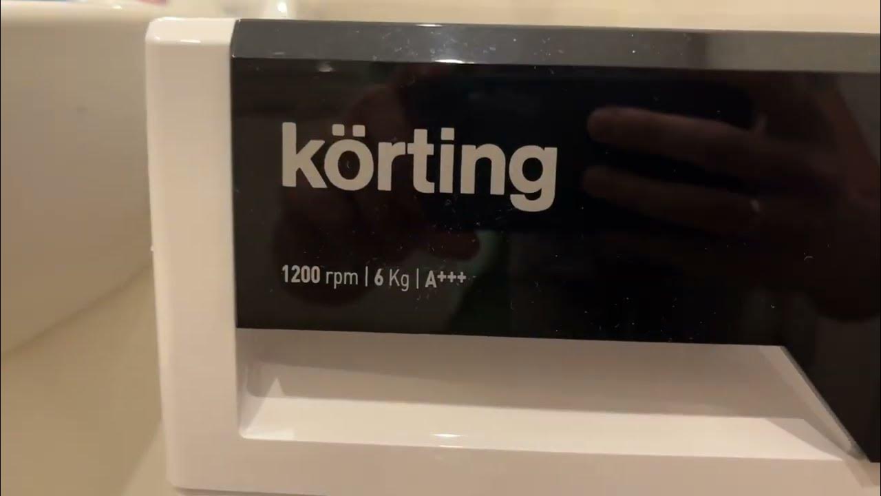 Стиральная машинка Кортинг- брак. Korting KWM 42LS1267 - YouTube