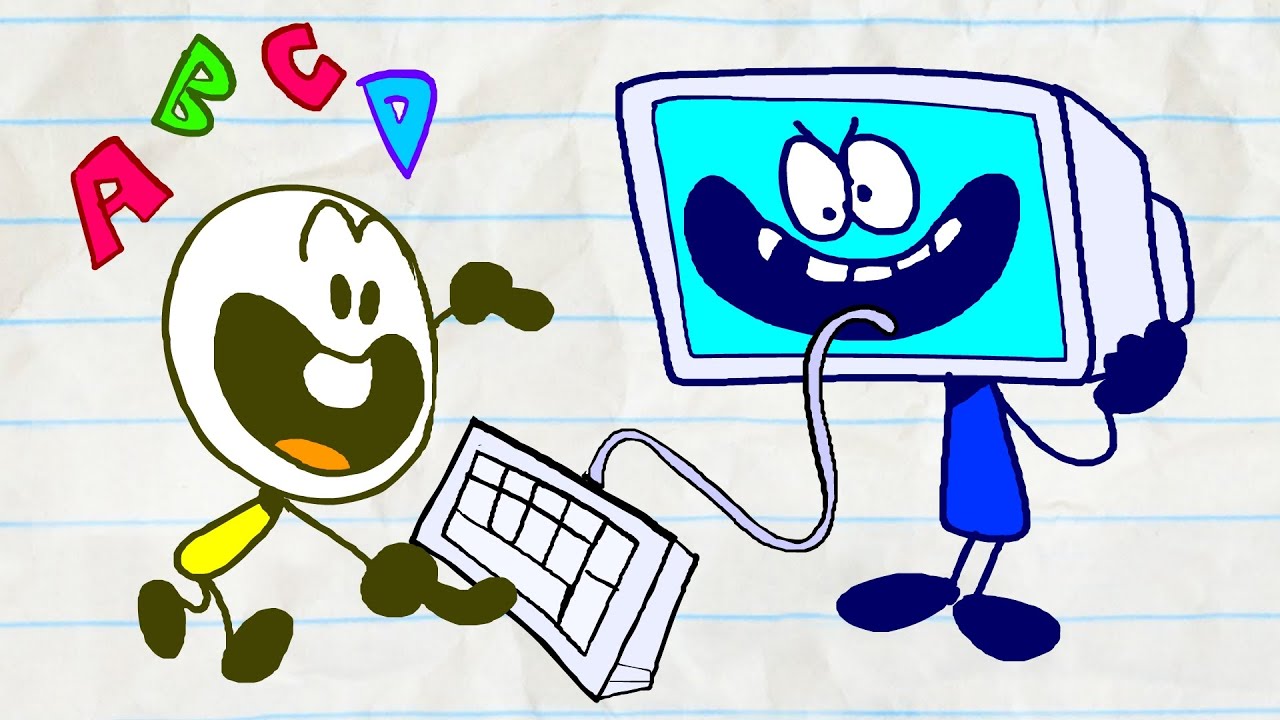 Click Flick | Pencilmation Cartoons! - YouTube