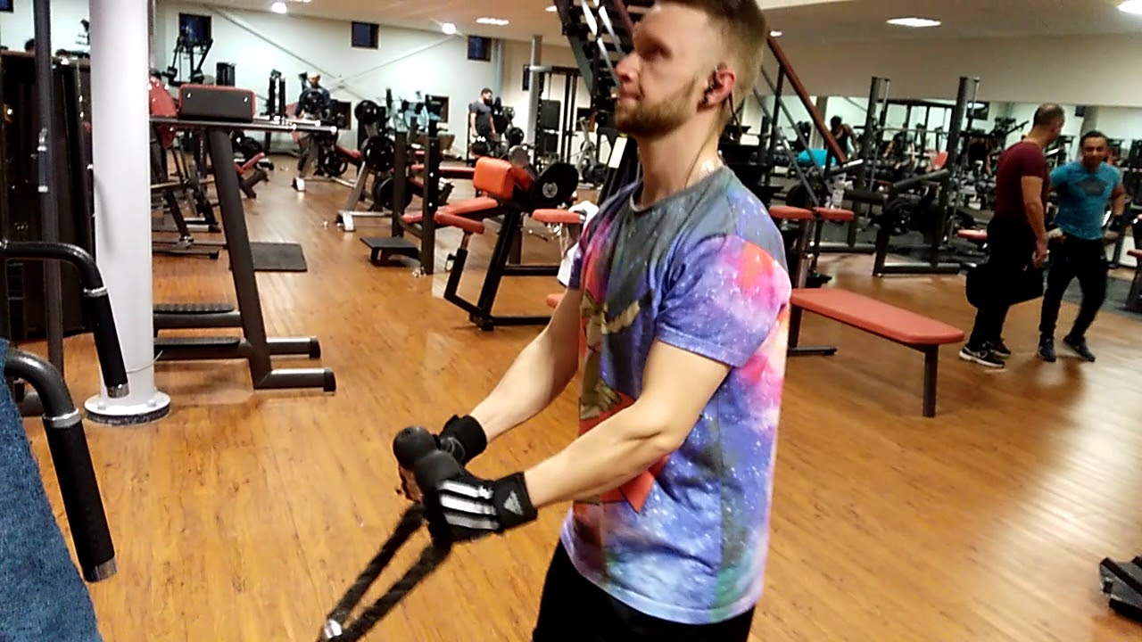 Biceps pull up cable, accesoric excer. from my pull training ...