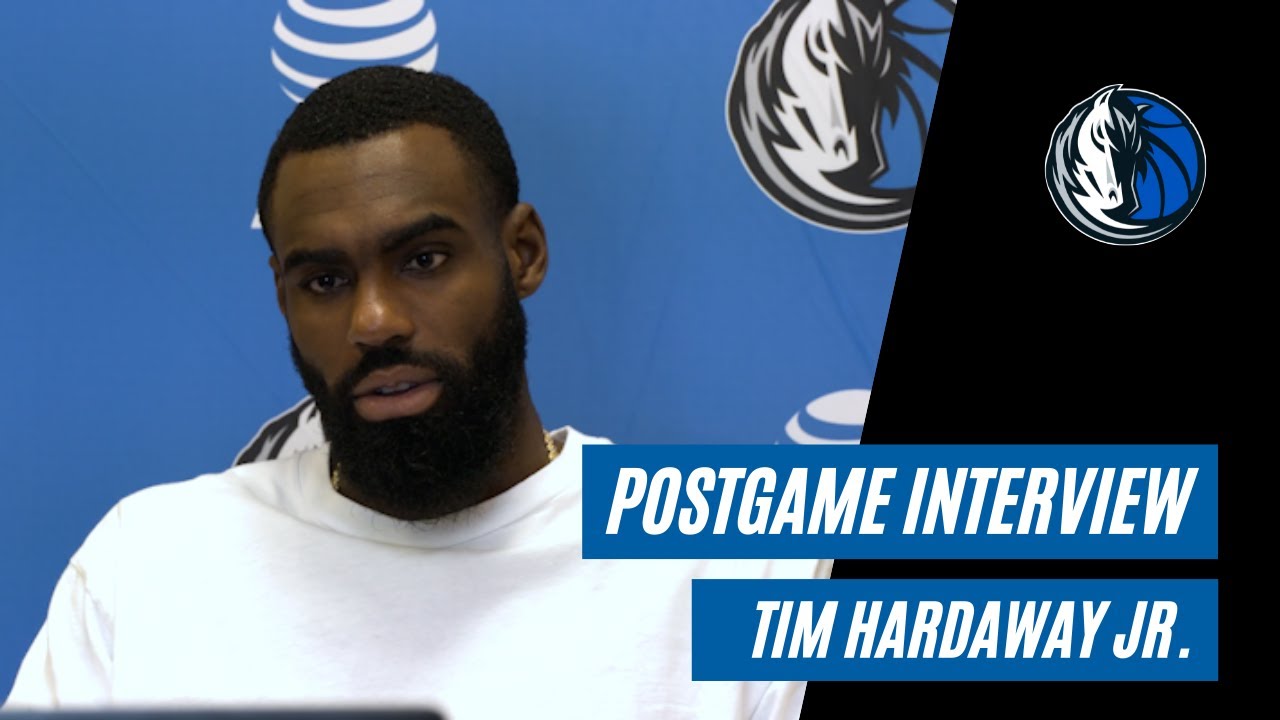 Mavs PostGame Interview: Tim Hardaway Jr. (05/09/21) - YouTube