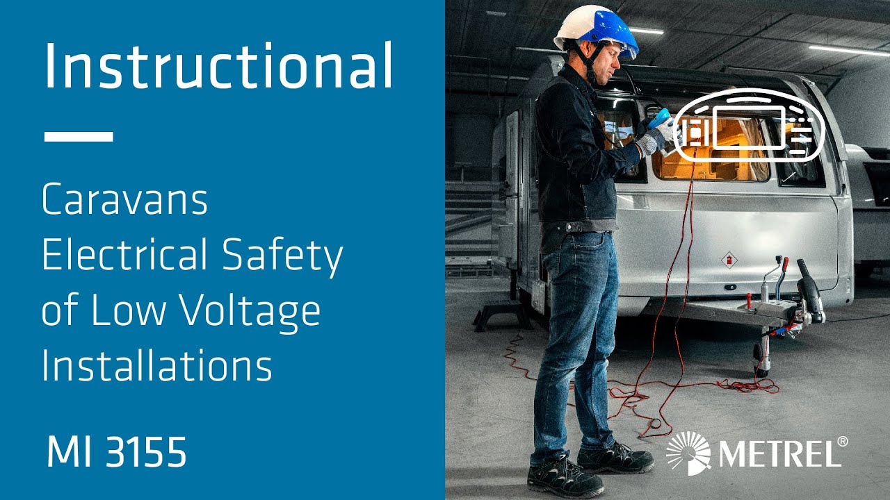 Caravans | Electrical safety | MI 3155 | Instructional - YouTube