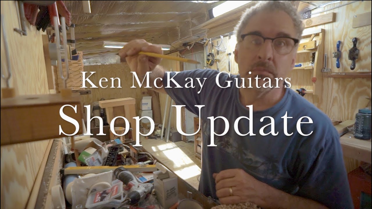 Ken McKay Guitars' New Shop | Shop Update - YouTube