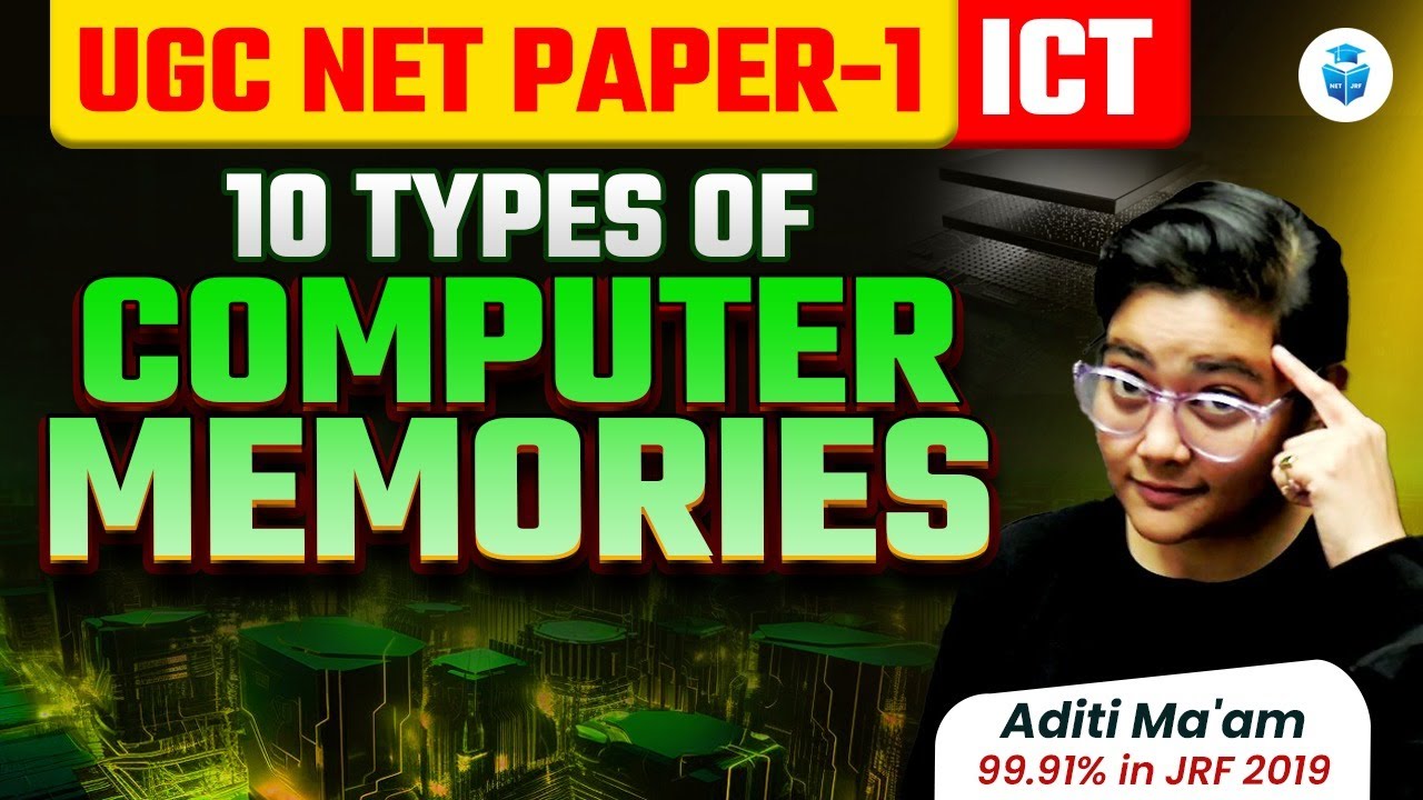 UGC NET Paper 1 ICT || Paper 1 ICT 100% Sure Topic by Aditi Mam || JRFAdda - YouTube
