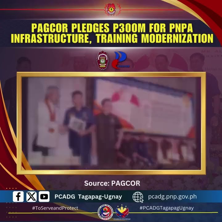 PAGCOR Support to PNP! Job Well Done PAGCOR! - YouTube