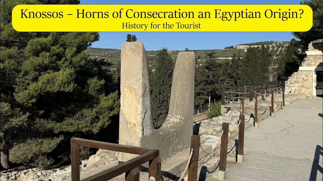 Knossos – Horns of Consecration an Egyptian Origin? - YouTube