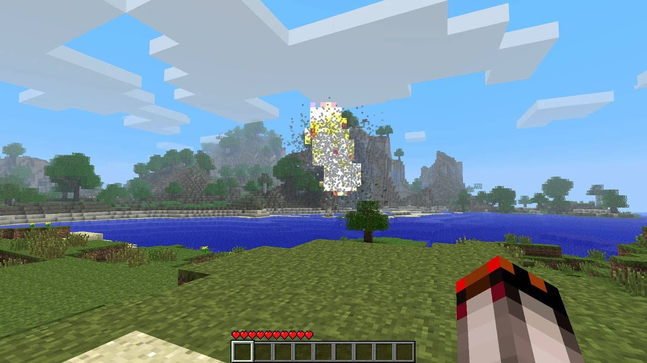 Minecraft: Falcon Punch - YouTube