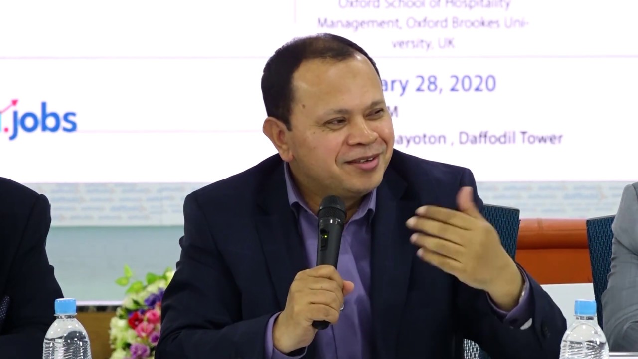 Md. Sabur Khan's Speech at the Round Table Conference on Hospitality ...