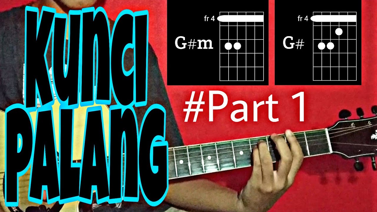 Belajar singkat kunci palang pada gitar | Barrel Chords part 1 - YouTube