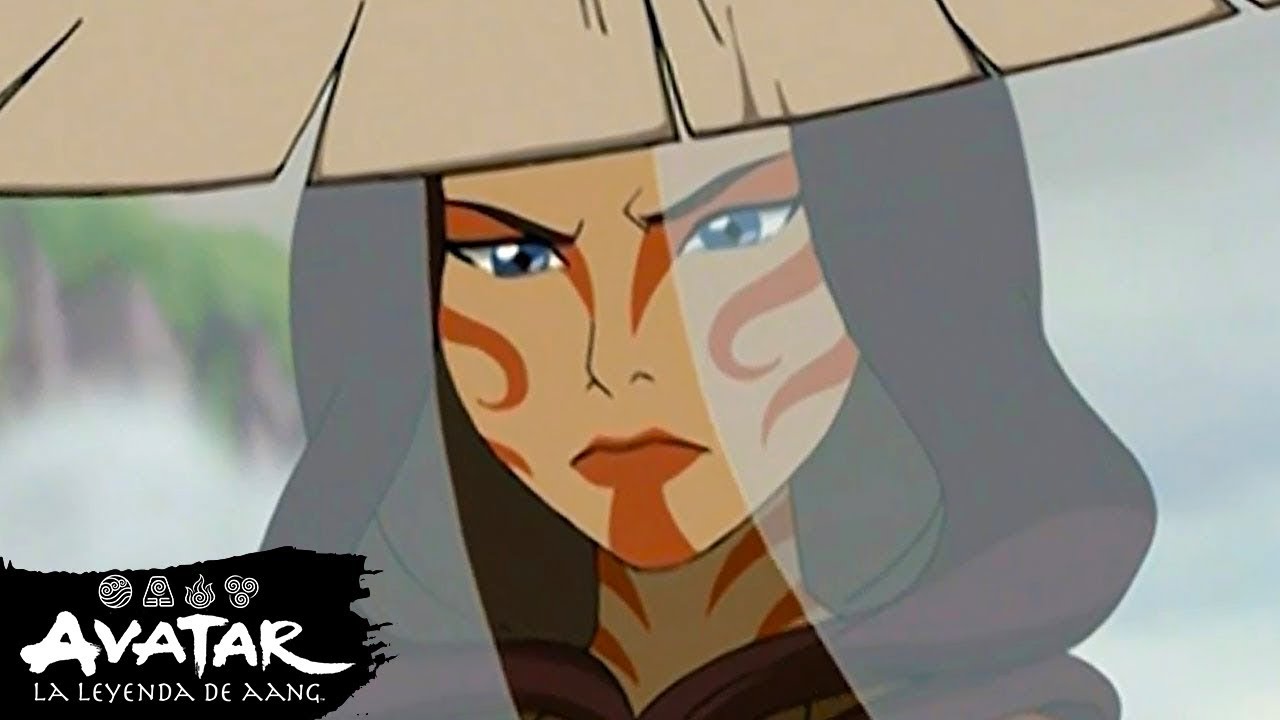 Katara se convierte en la Dama Pintada 🎨 | Escena Completa | Avatar: La ...