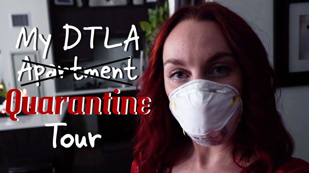 DTLA Apartment Tour *during quarantine* | My $1850, 700 sq. ft. Studio ...
