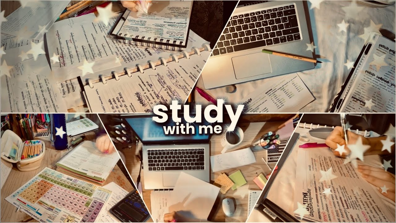 compilado de vídeos estudando em time lapse:) - study with me - YouTube