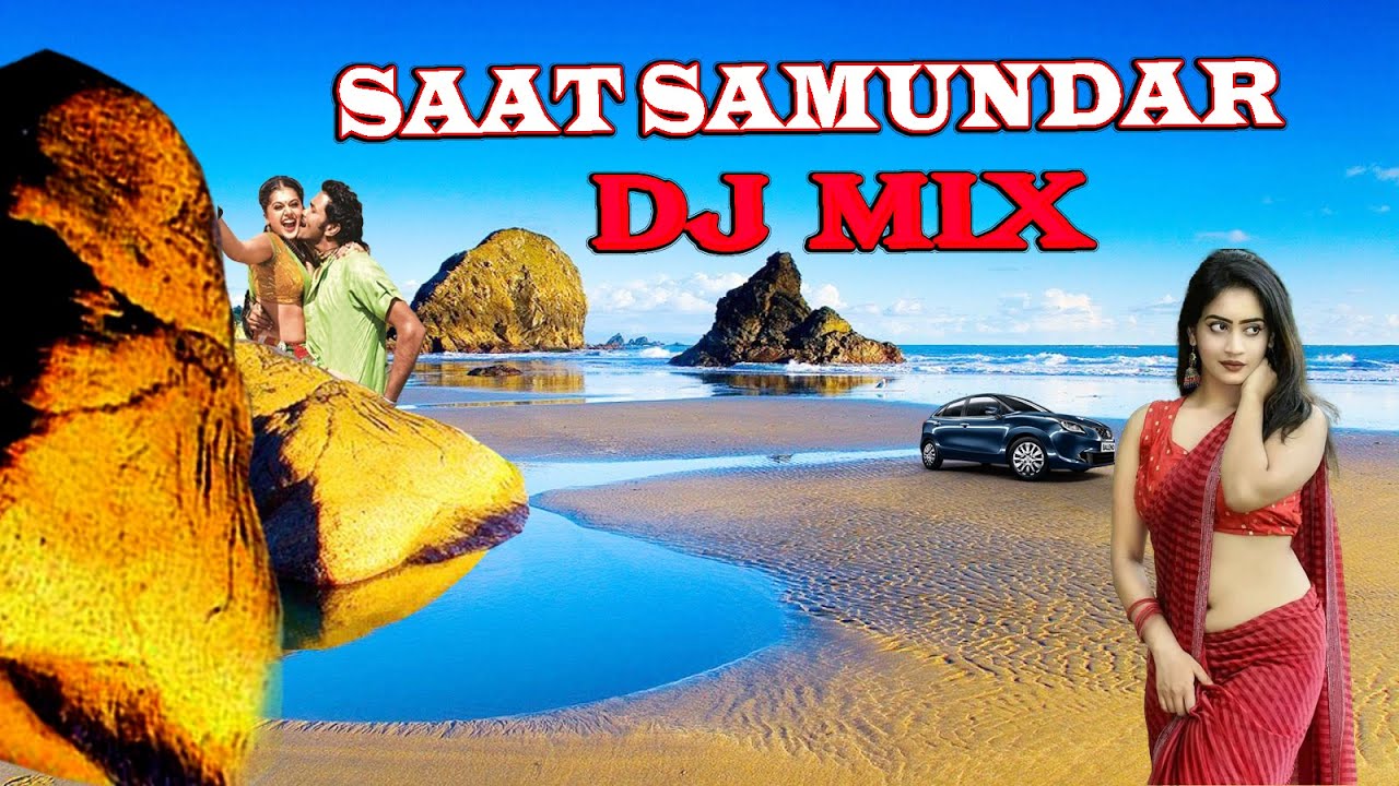 SAAT SAMUNDAR PAAR MAIN TERE | Divya Bharti | DJ MIX | AK FX STUDIO - YouTube