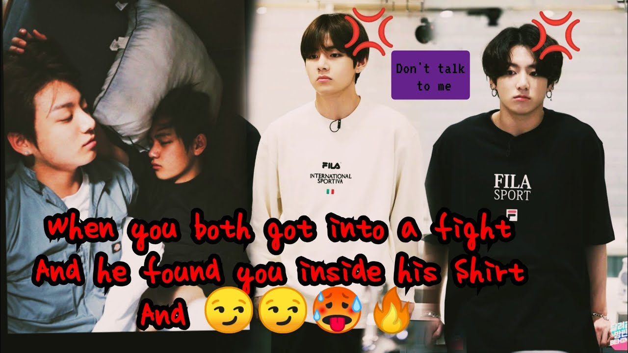 Taekook Oneshot 💜 When You Both Got into a fight And // #taekook #kookv ...