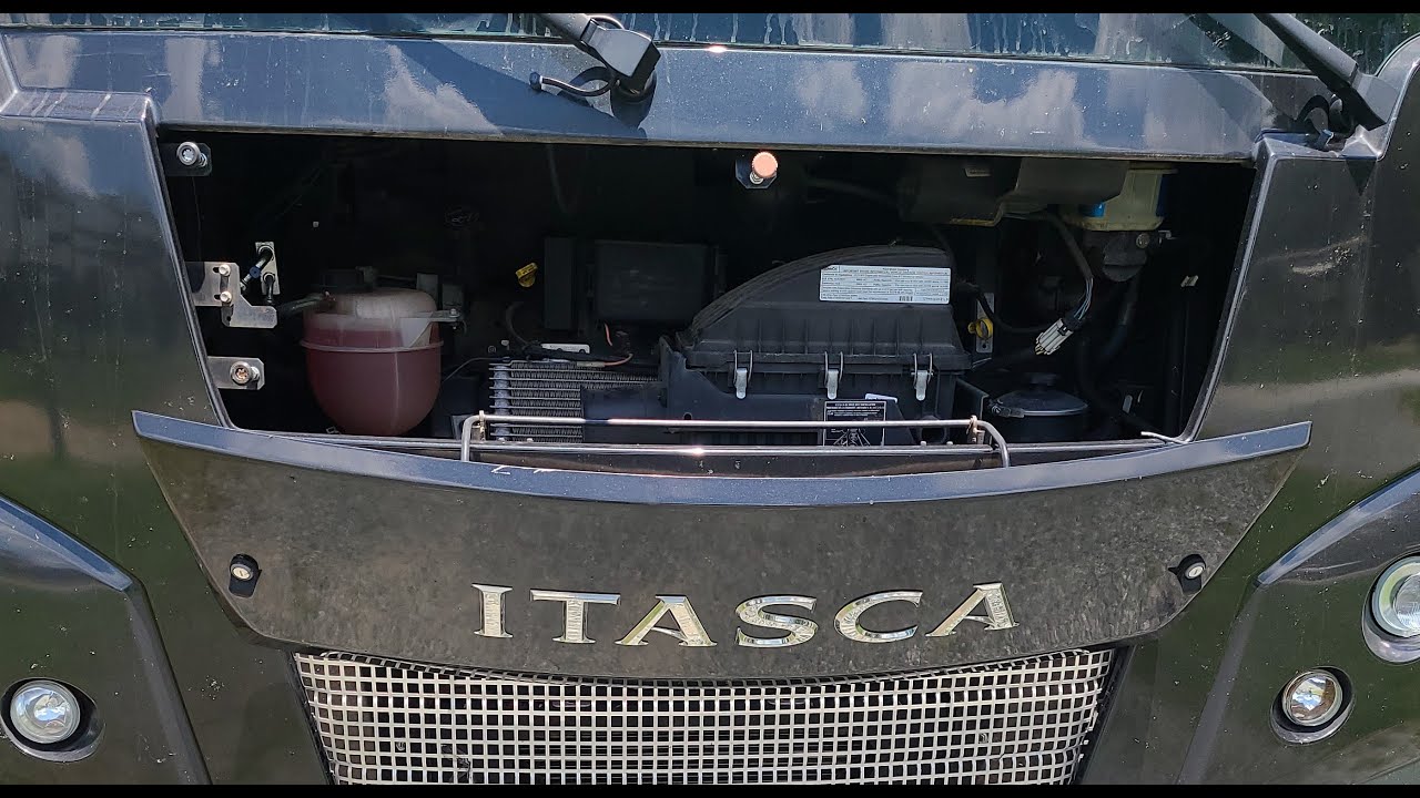 Winnebago Itasca Fix engine front cover sunstar vista sunseeker bracket ...