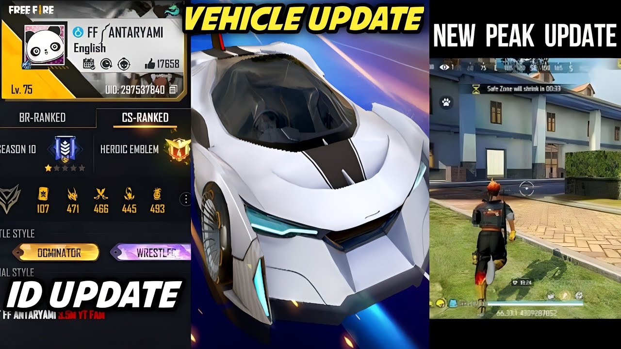 Changes In Free fire New Update | FF Ob41 Update | 2023 | - YouTube