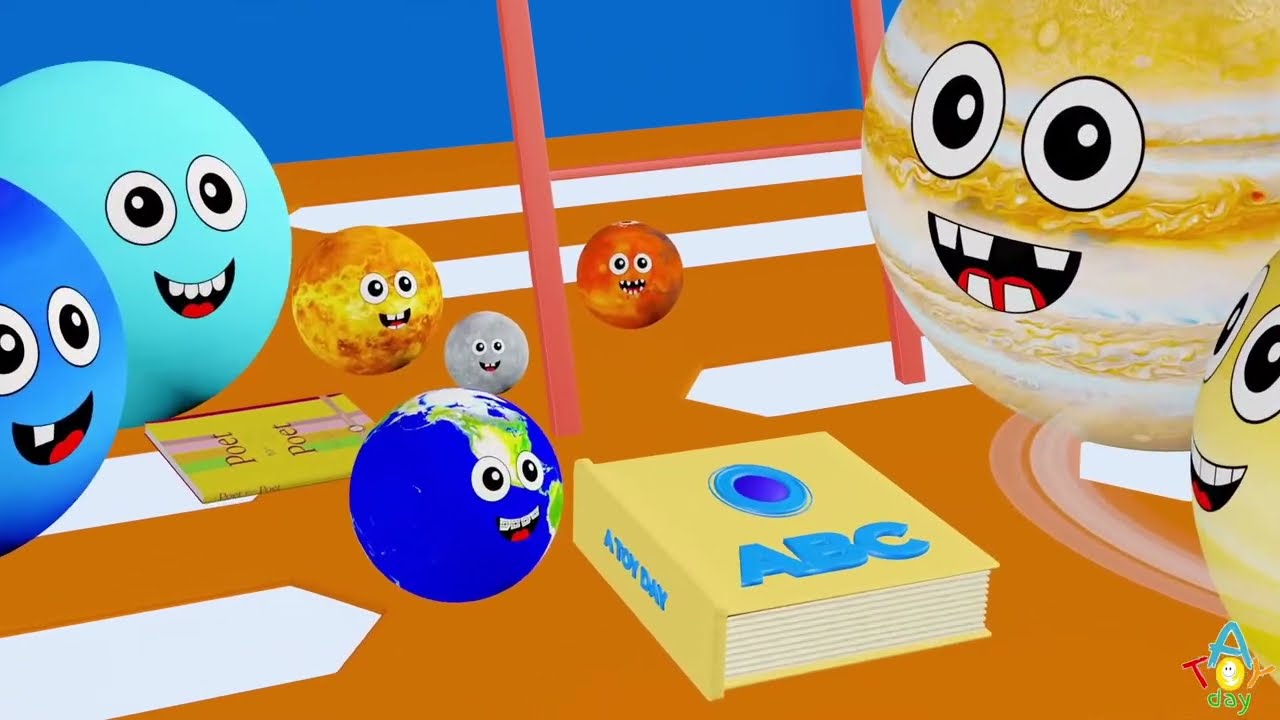 Planets for Babies 🌎🪐🌎🔴 | Planets Mercury Venus Earth Mars Jupiter ...