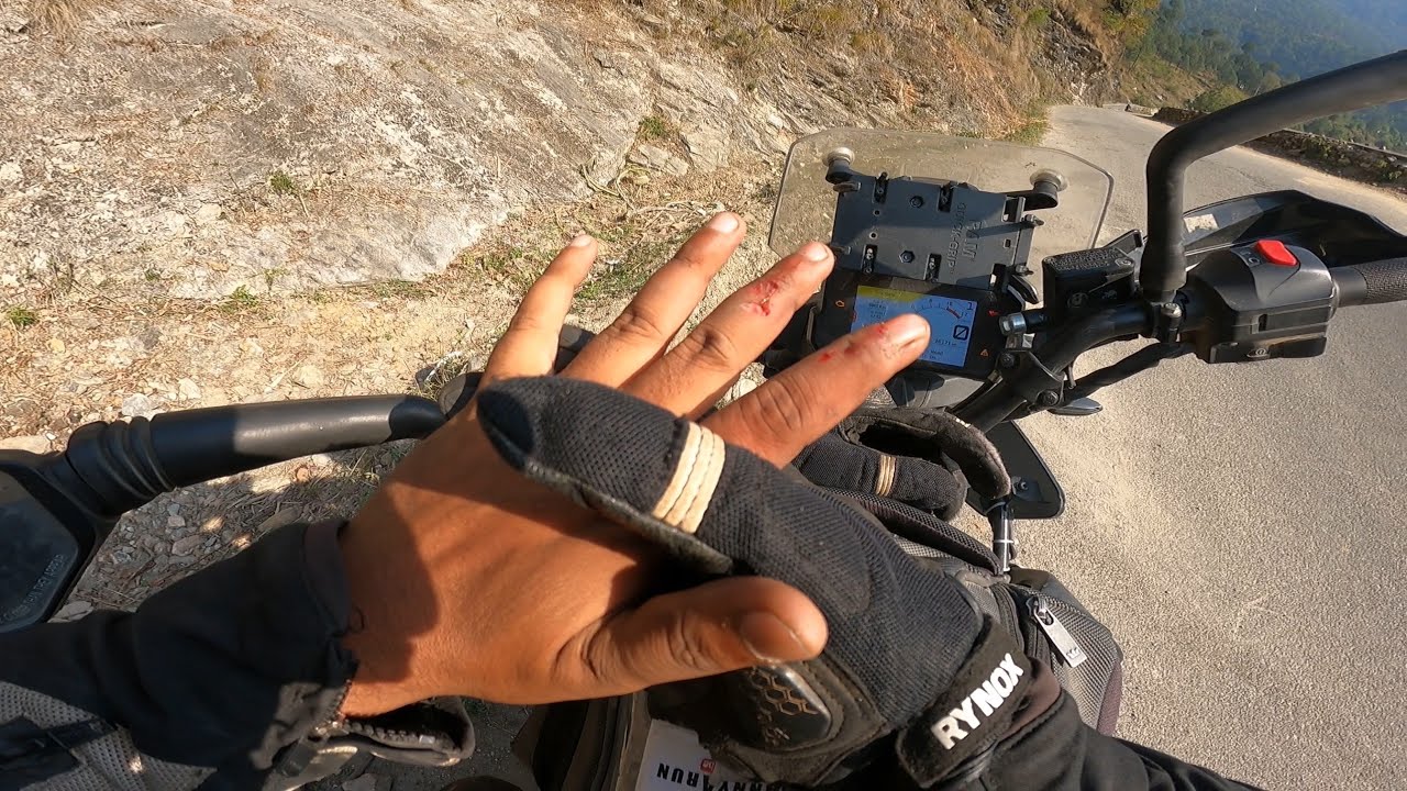 Shooting Stone From Hill Hit My Hand While Riding :( - YouTube