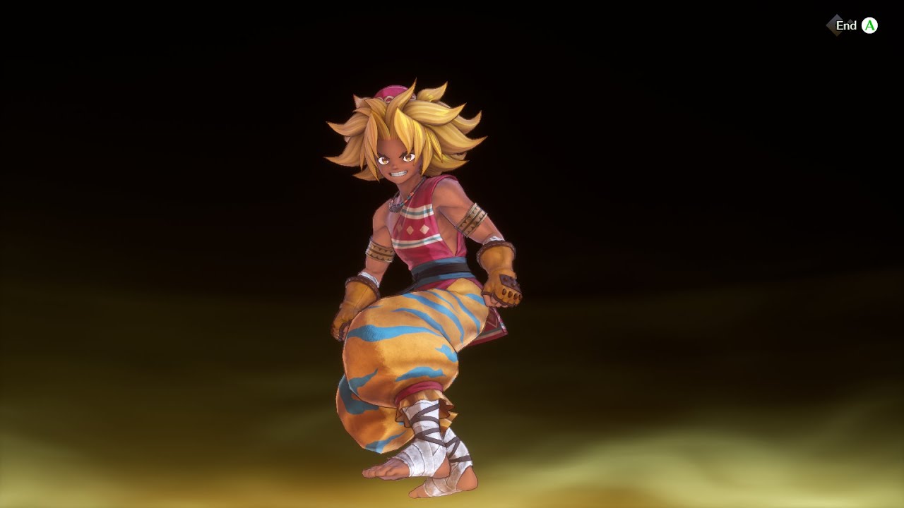 Trials of Mana: Kevin - Monk Overview/Breakdown - YouTube