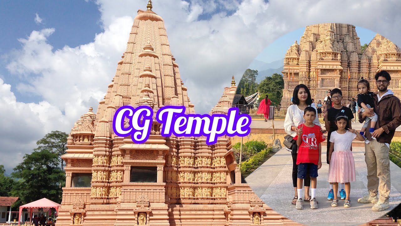 CG Temple/Shashwat Dham/ Bharat vlog Nepali - YouTube