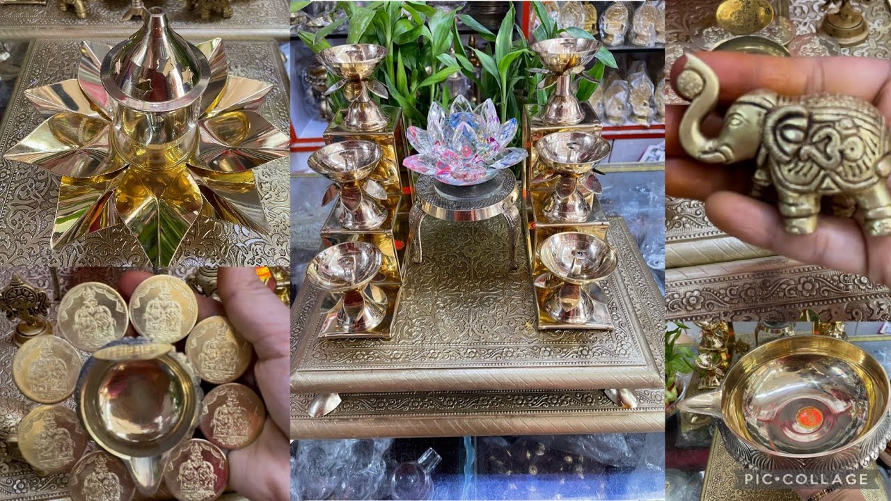 దీపావళి పూజ కోసం అందమైన కమల దీపం, steps deepalu చూడండి/చిట్టి చిట్టి ...