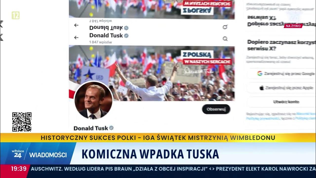 Komiczna wpadka Donalda Tuska! - YouTube
