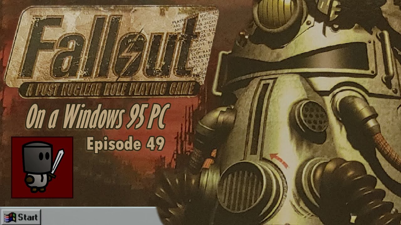 An Encounter Filled Trek Back to Civilization - Fallout (Real Win95 PC ...