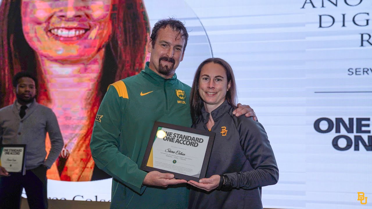 Baylor Athletics: Sheree Colson - One Standard One Accord Staff Awards ...
