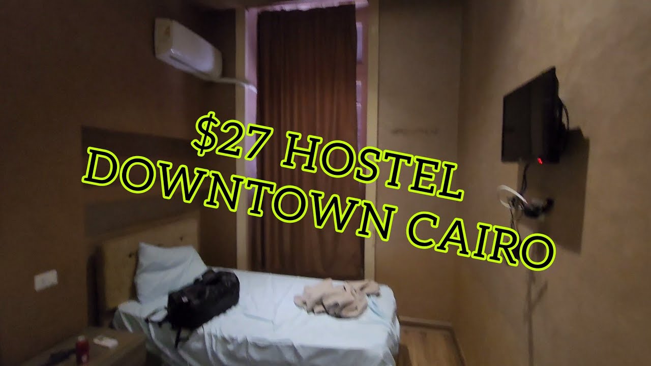 $27 Cairo Hostel | Egypt - YouTube