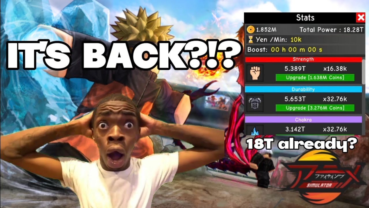 🔥 Anime Fighting Simulator is... back?!?! 🔥 (Anime Fighting Simulator ...
