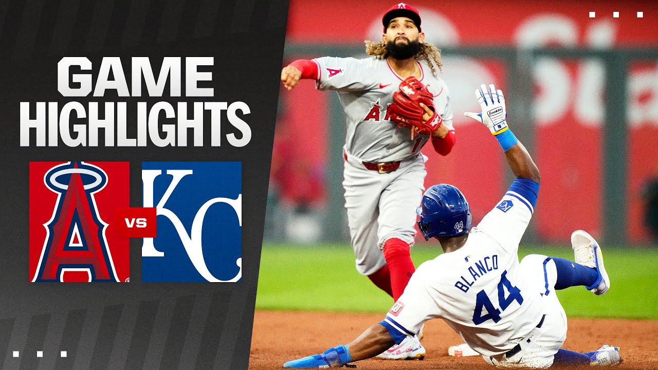 Angels vs. Royals Game Highlights (8/20/24) | MLB Highlights - YouTube