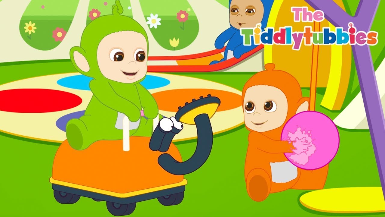 Tiddlytubbies 2D Series! ★ Episode 4: Playing with Custard ...