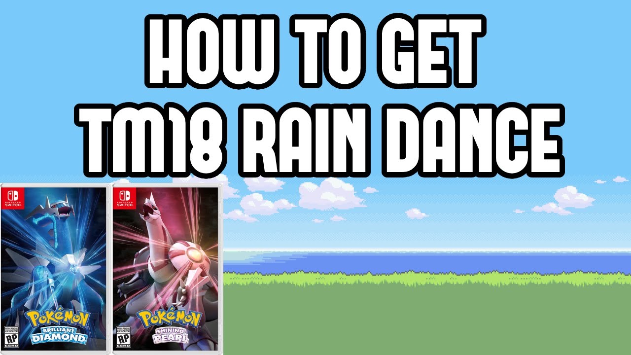 How to Get TM18 Rain Dance in Pokemon Brilliant Diamond & Shining Pearl ...