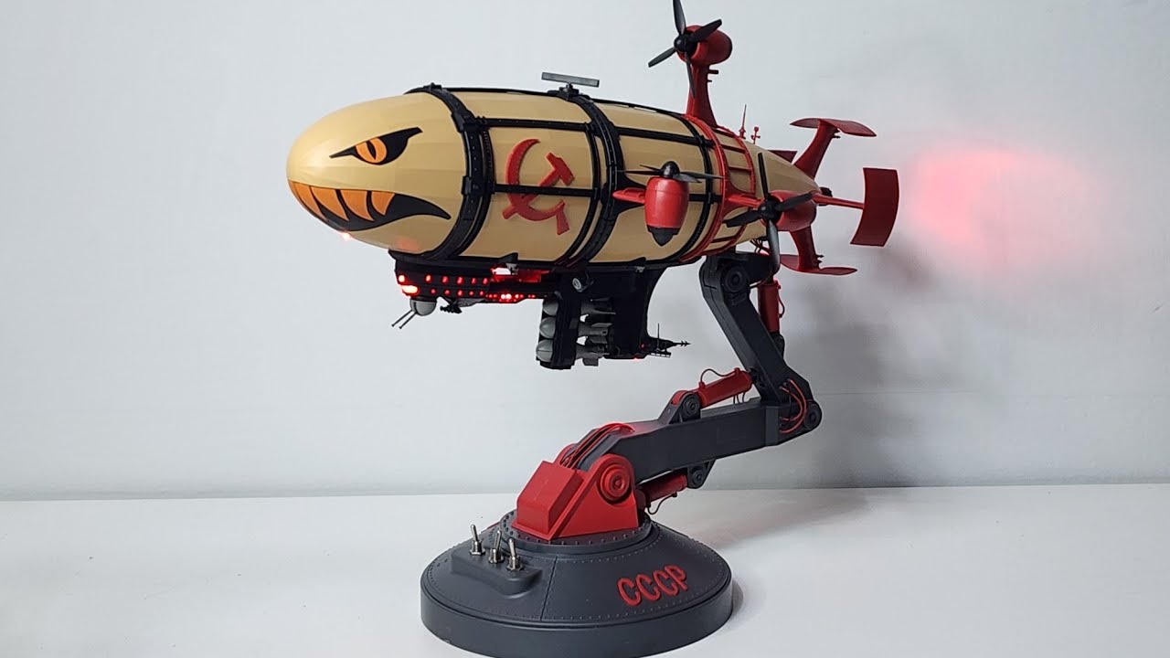 C&C 레드얼럿 키로프 비행선 만들기! | Command & Conquer Red Alert Kirov Airship ...