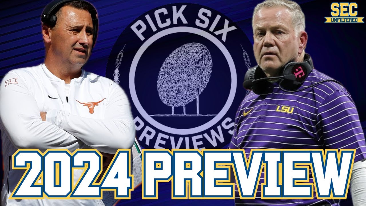 2024 SEC Football Preview With Brett Ciancia of "Pick Six Previews ...