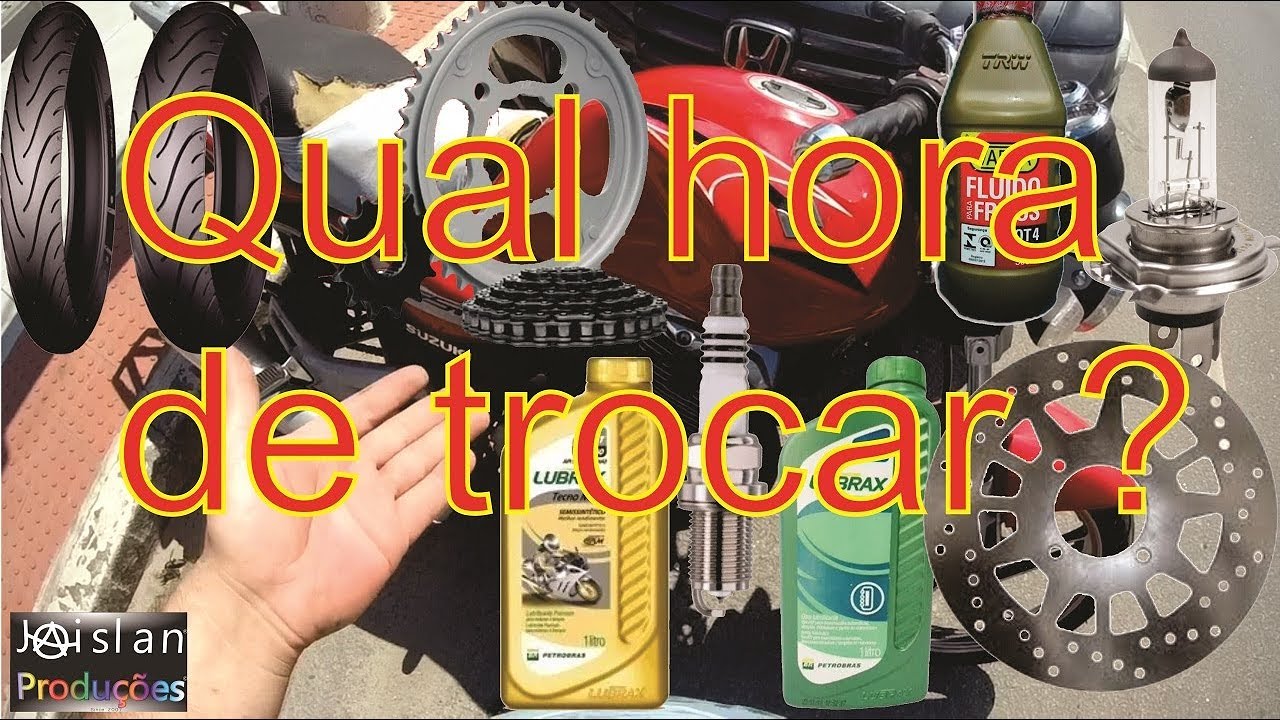 Quando trocar peças da moto! quando indica? vídeo com mais informações ...