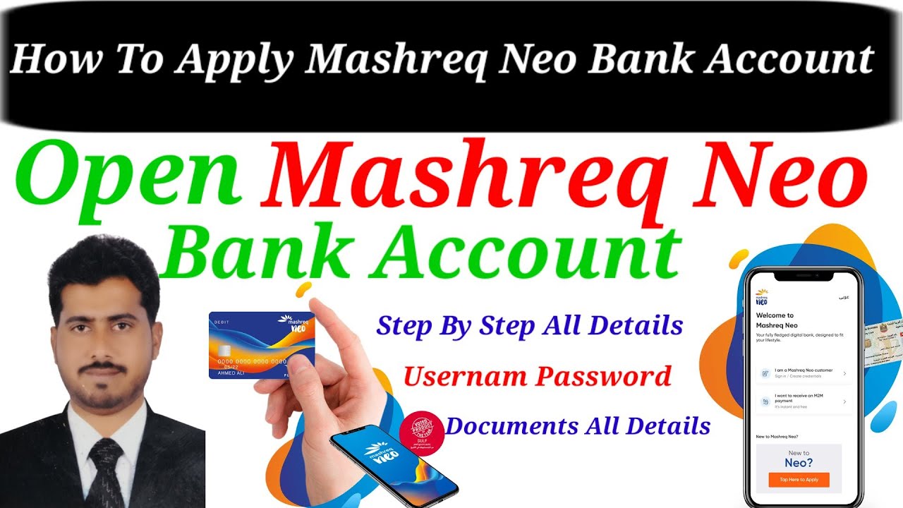 How To Create Mashreq Neo Account|How To Open Mashreq Neo Account ...