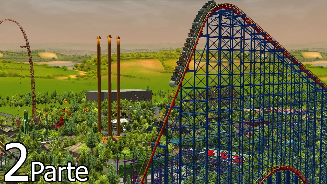 RCT3 - Six Flags Mexico 2016 (Parte 2) - YouTube