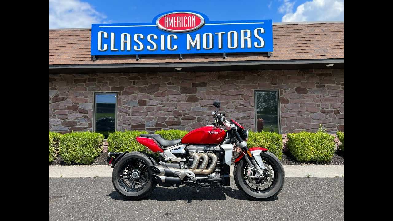 2020 Triumph Rocket 3 R 2500CC Three-Cylinder Cruiser 165Hp/163Tq! Only ...