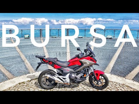 Riding the Honda NC750X in TURKEY 🇹🇷 Motorcycle Travel BURSA - Uludağ Mountain Climb and City Vibes