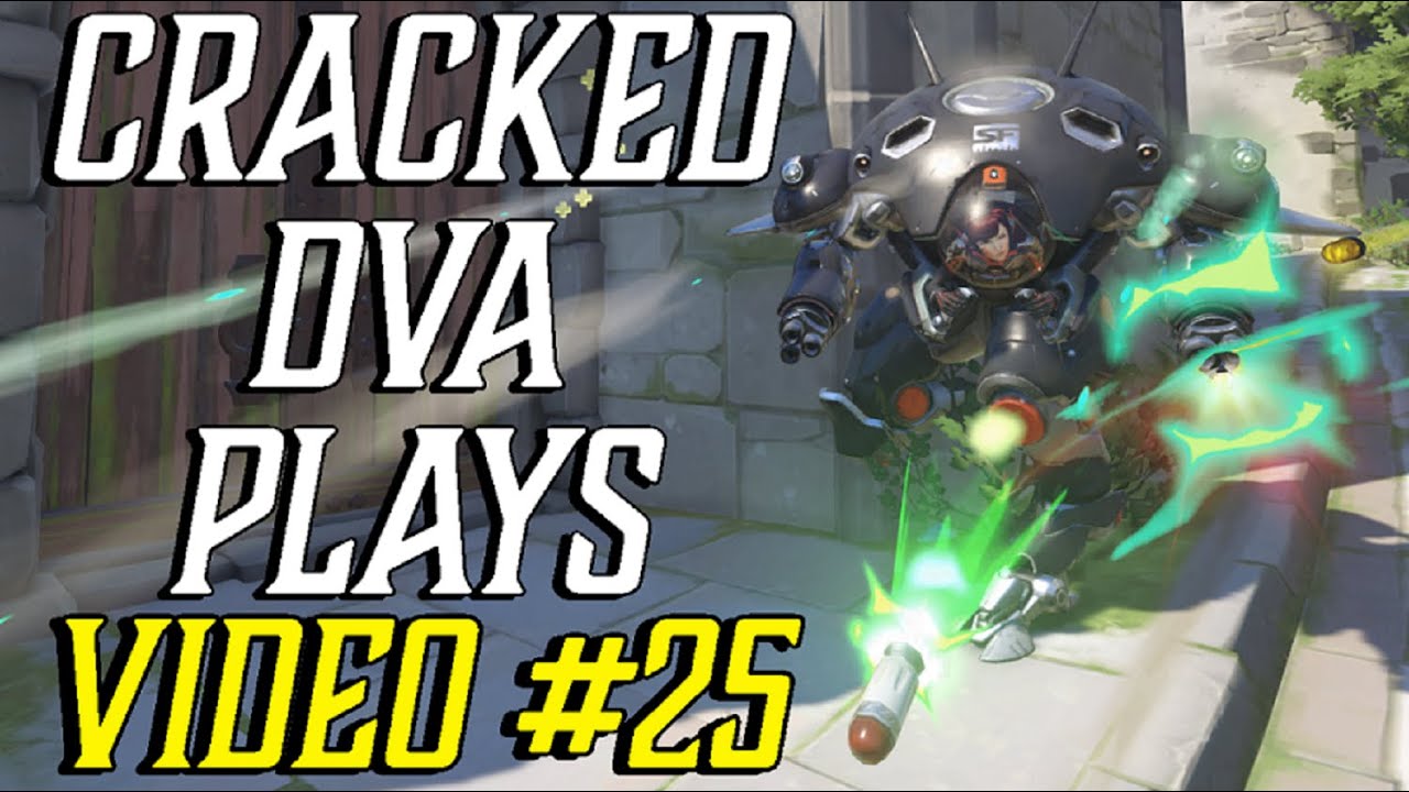 Cracked DVA Plays!!! (Overwatch Highlight Compilation) [#25] - YouTube
