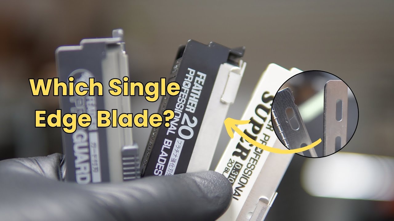 Styles of Artist Club Single Edge Blades - YouTube