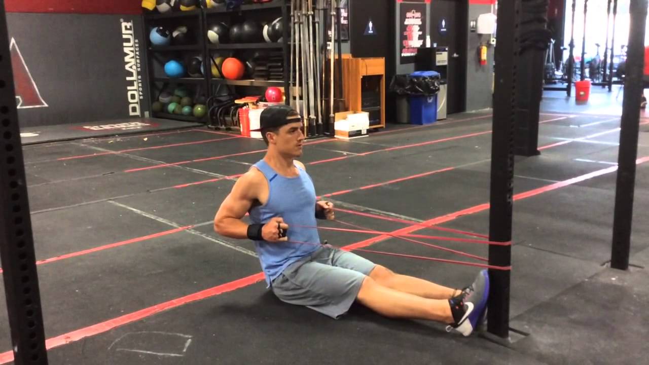 The Skill Wod Elements - Banded Rows - YouTube