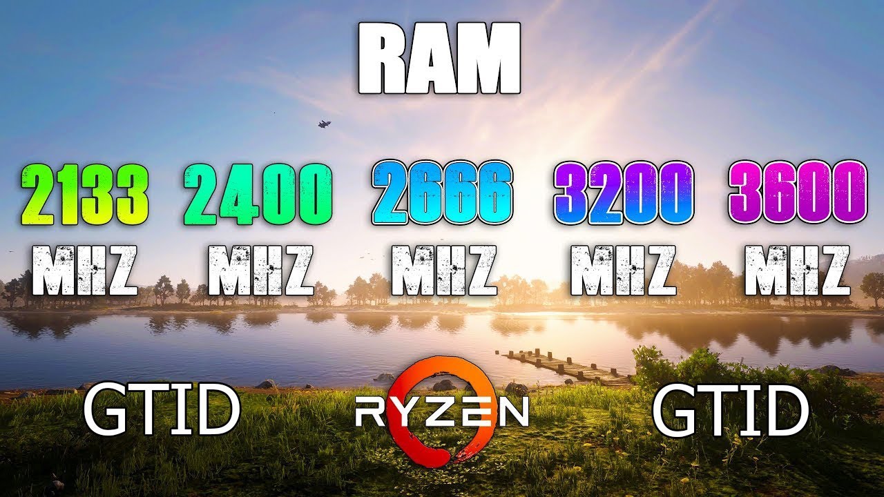 2133MHz vs 2400MHz vs 2666MHz vs 3200MHz vs 3600MHz RAM on RYZEN - YouTube