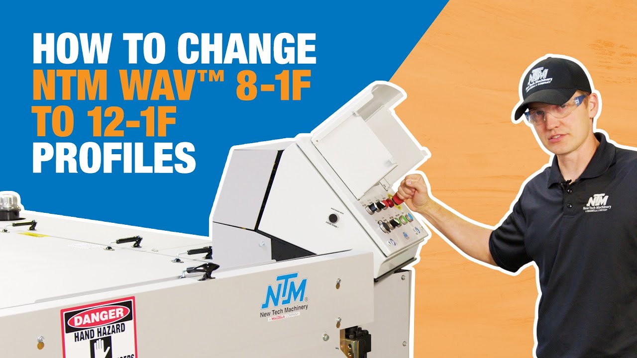 How To Change A Profile - NTM's WAV™ Machine 8-1F to 12-1F - YouTube