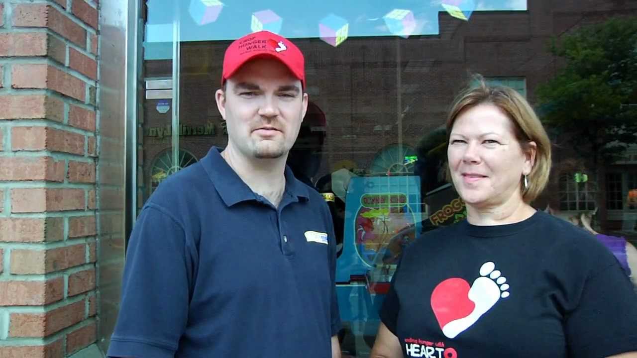 Red Bank CROP Walk Teams Up With Yestercades to Fight Hunger - YouTube