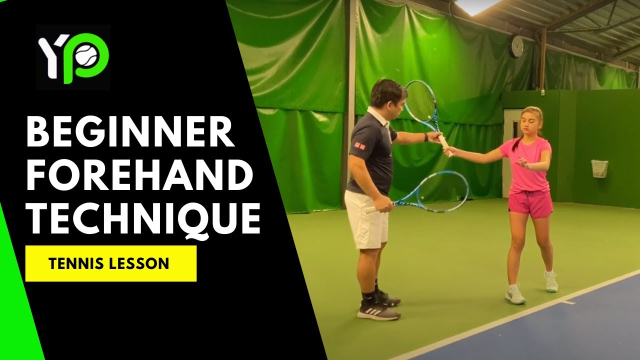 Beginner Forehand Technique | Tennis Lesson with Coach Aik - YouTube
