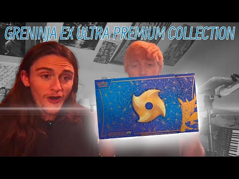 WE UNBOXED THE GRENINJA EX ULTRA-PREMIUM COLLECTION BOX!!! - YouTube